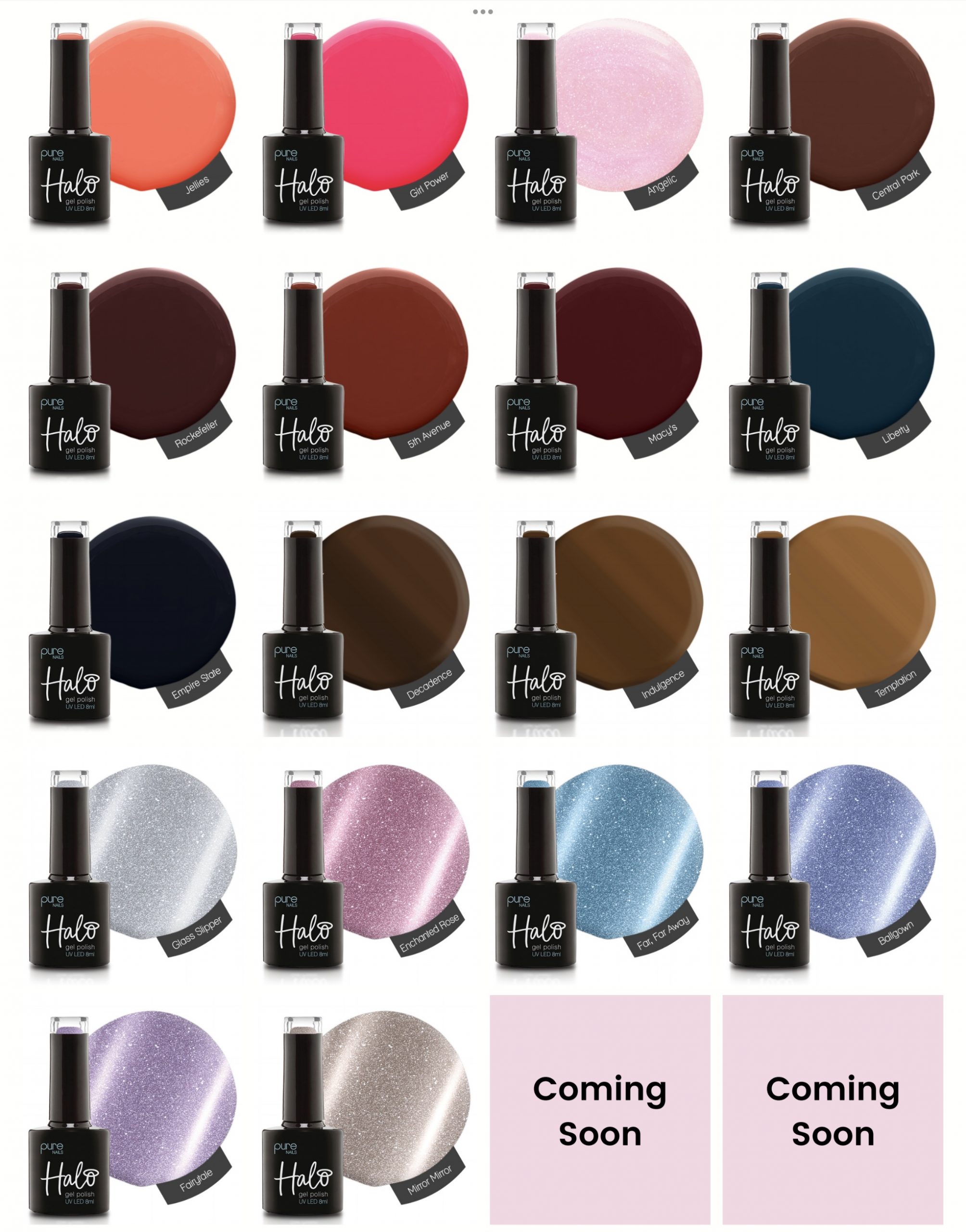 Halo Gel Nail Polish 8ml – The Salon Supplies Company